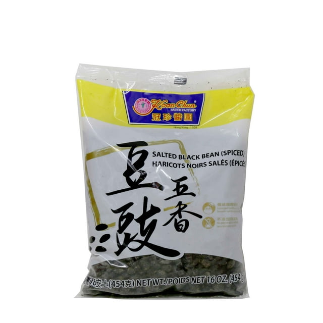 Koon Chun Authentic Chinese Douchi Fermented Black Soybeans, 16 oz (454 ...
