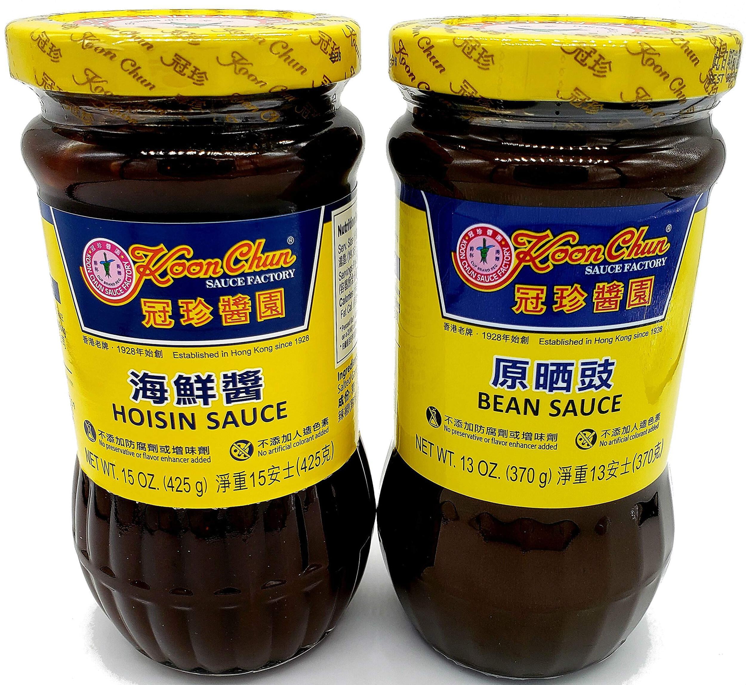 Koon Chun Hoisin and Bean Sauce Combination Pack | Chinese Sauces and ...