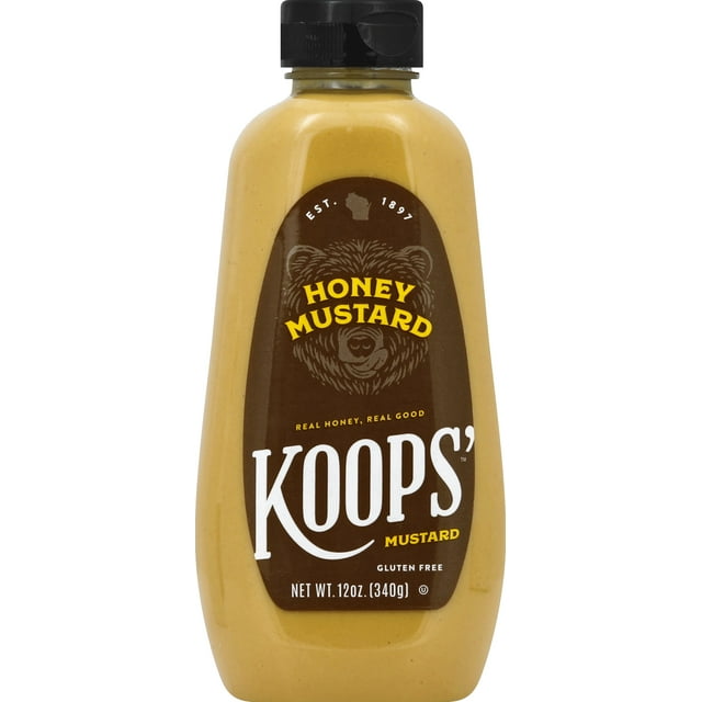 Koops' Honey Mustard, 12 oz - Walmart.com