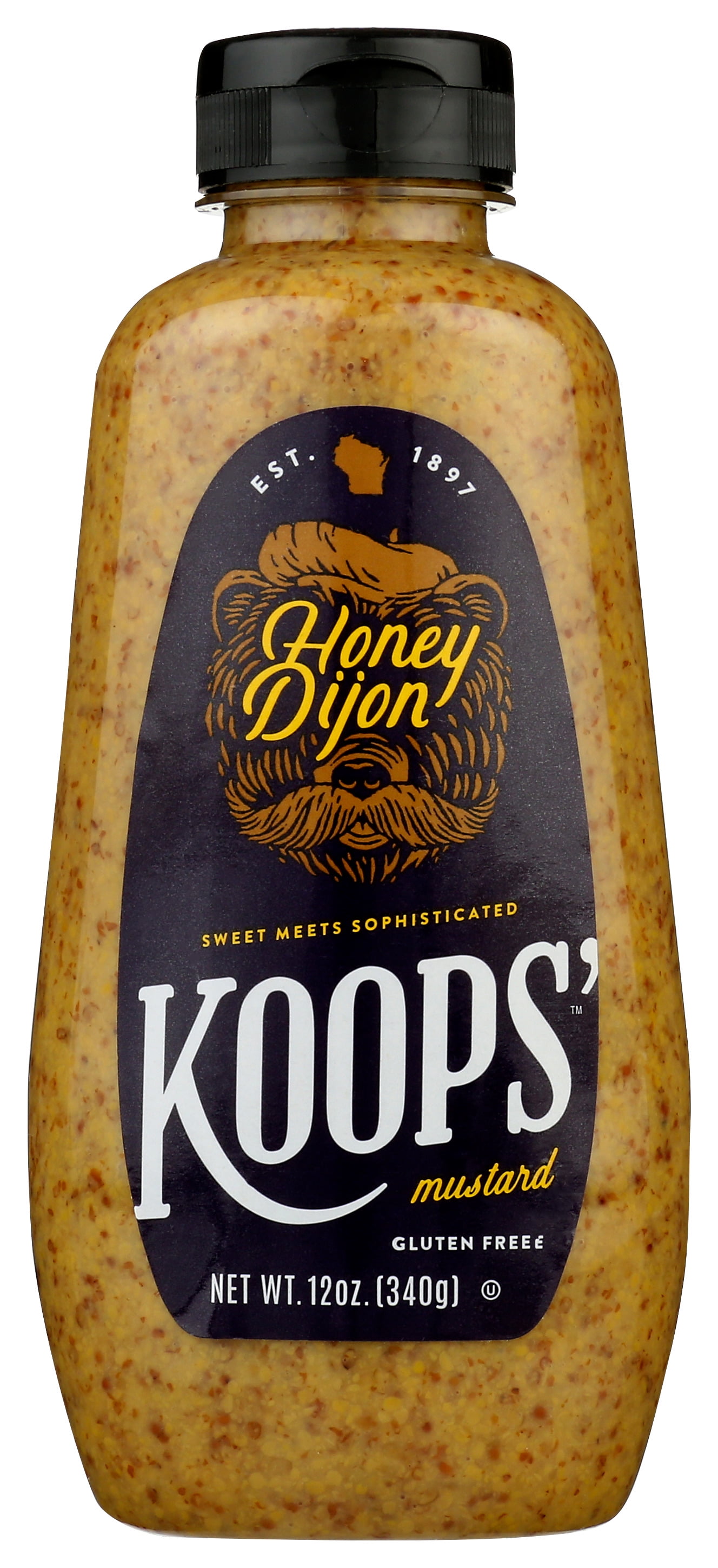 KOOPS' Mustard Honey Dijon, 12 oz - Walmart.com