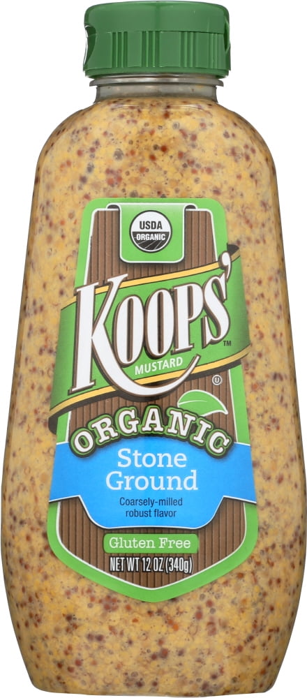 Koops' Mustard Organic Stone Ground - Walmart.com