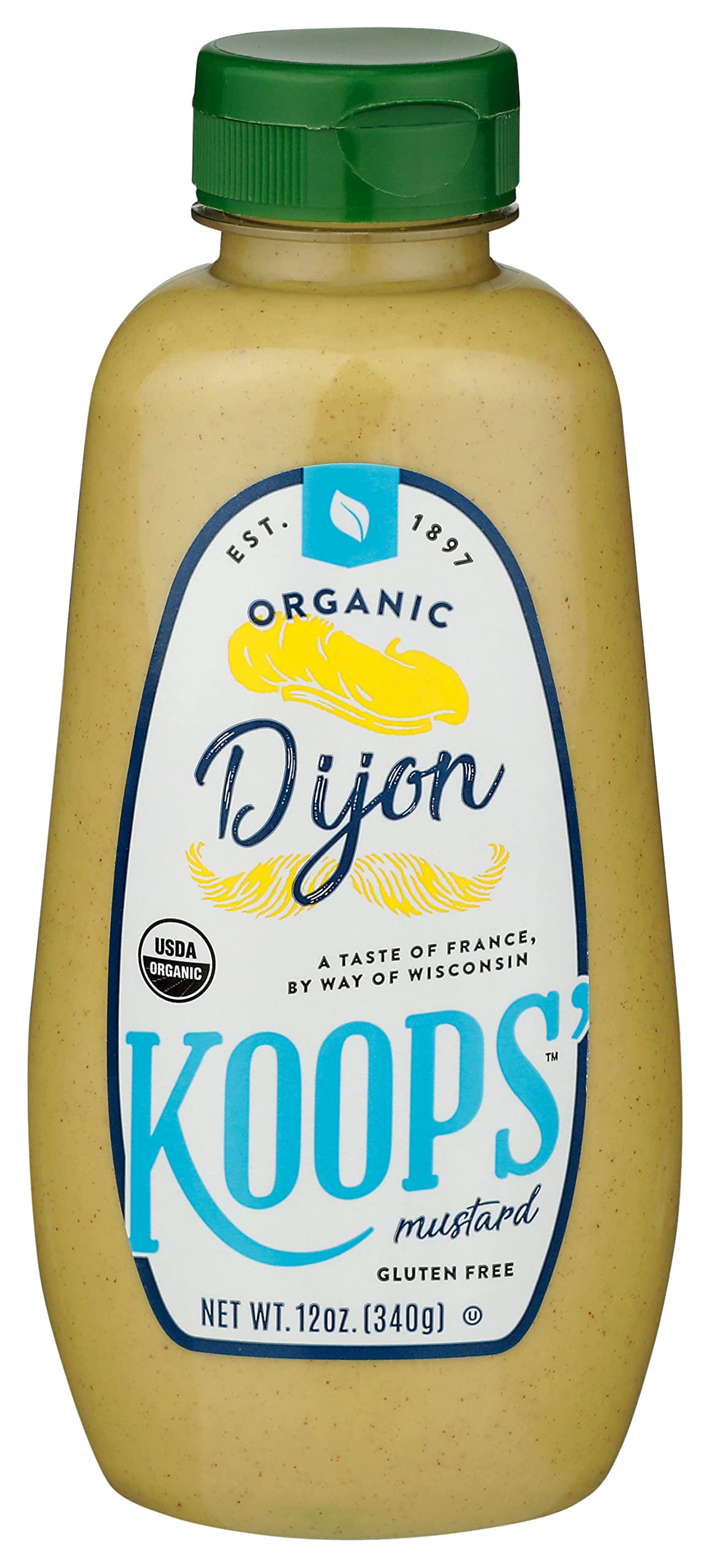 Koops' Organic Dijon Mustard MZF22 - Dijon Seasoning, Gluten-Free ...