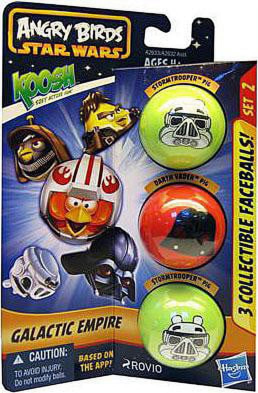 Koosh Angry Birds Star Wars Galactic Empire Heroes Balls - Walmart.com
