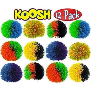 Koosh Balls-Gift Set Bundle- Set of 3 ORIGINAL Koosh Balls with Hang ...