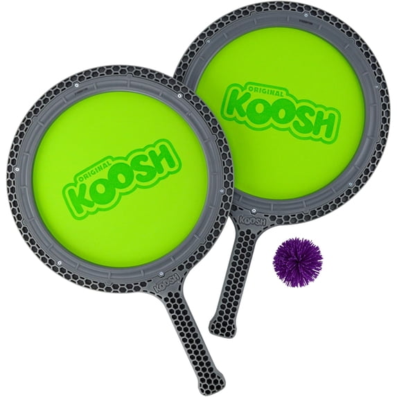 KOOSH, Double Paddle Playset, Paddles and Ball for Fun, Ages 6 ...