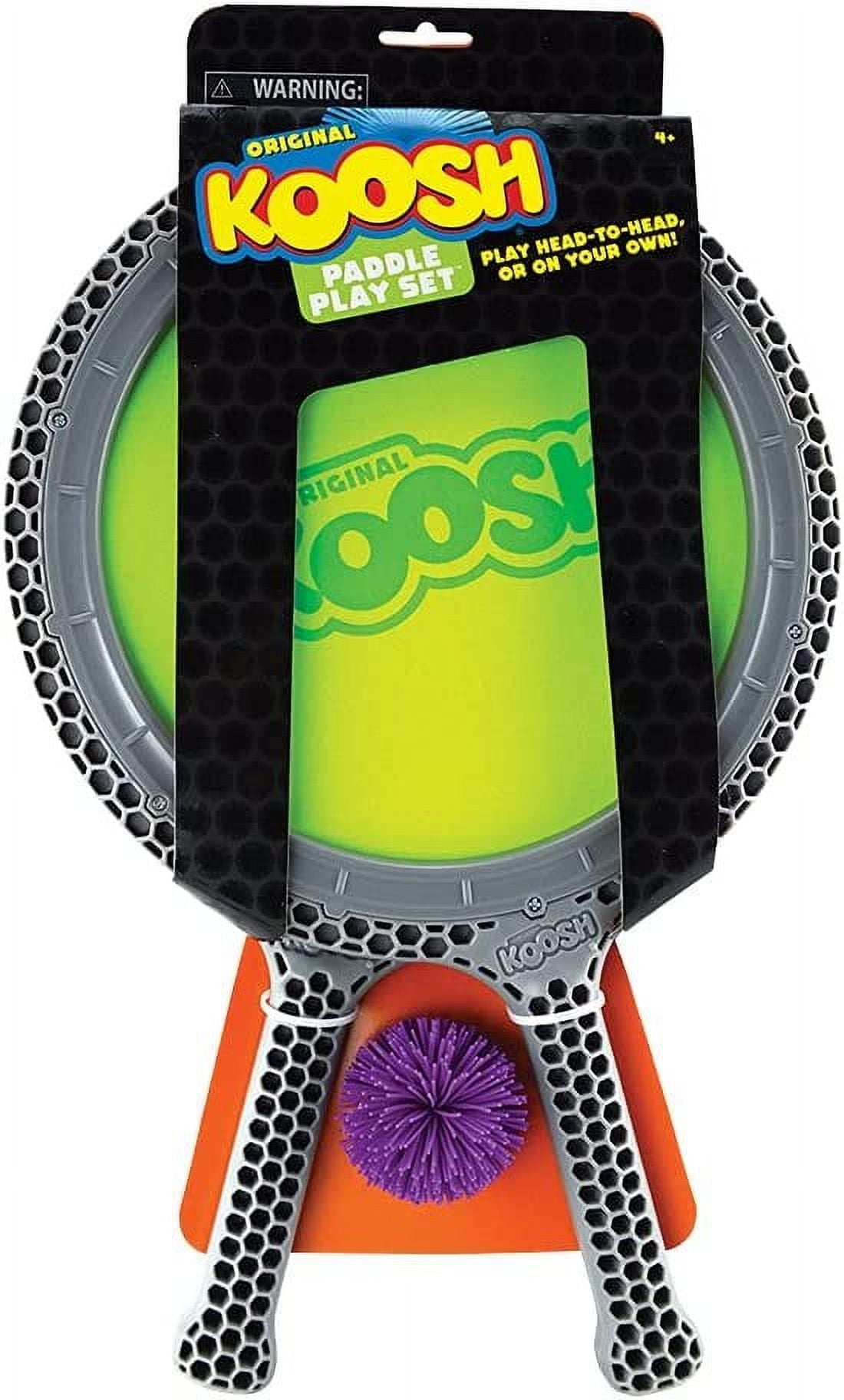 Koosh Kids Game Catch Set: Double Paddle Playset with Ball for Fun ...