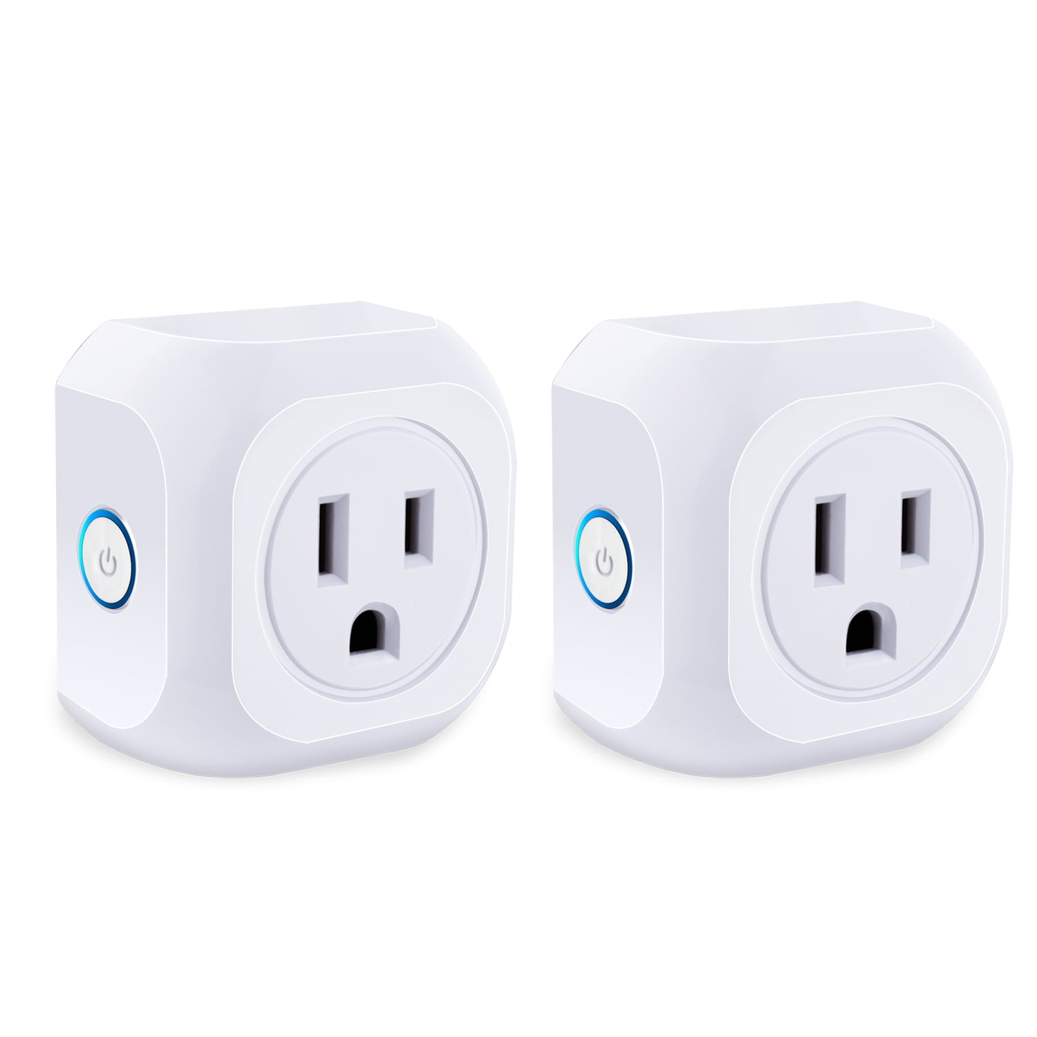Kootion 2-Pack Wifi Smart Plugs, Compatible with Alexa & Google Home ...