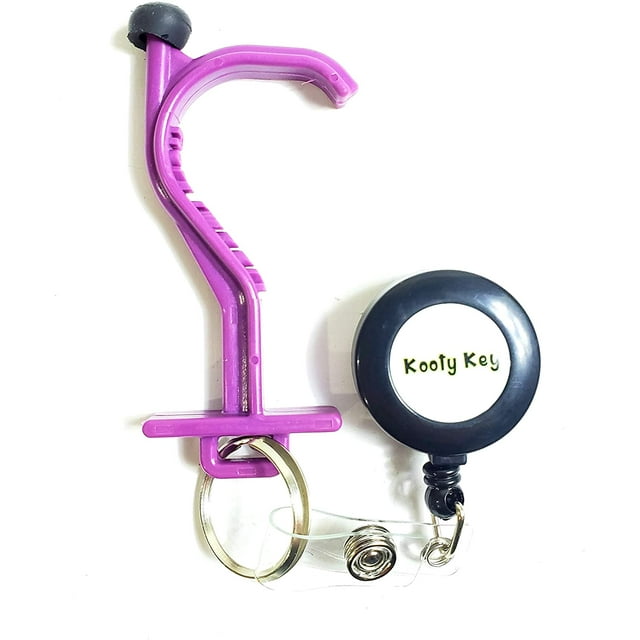 Kooty Key Germ Utility Hook Tool- Avoid Touching Bacteria Ridden ...