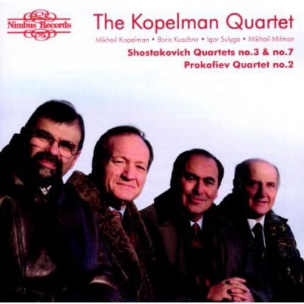 Kopelman Quartet - Quartets of Shostakovich & Prokofiev - Music & Performance - CD - Walmart.com