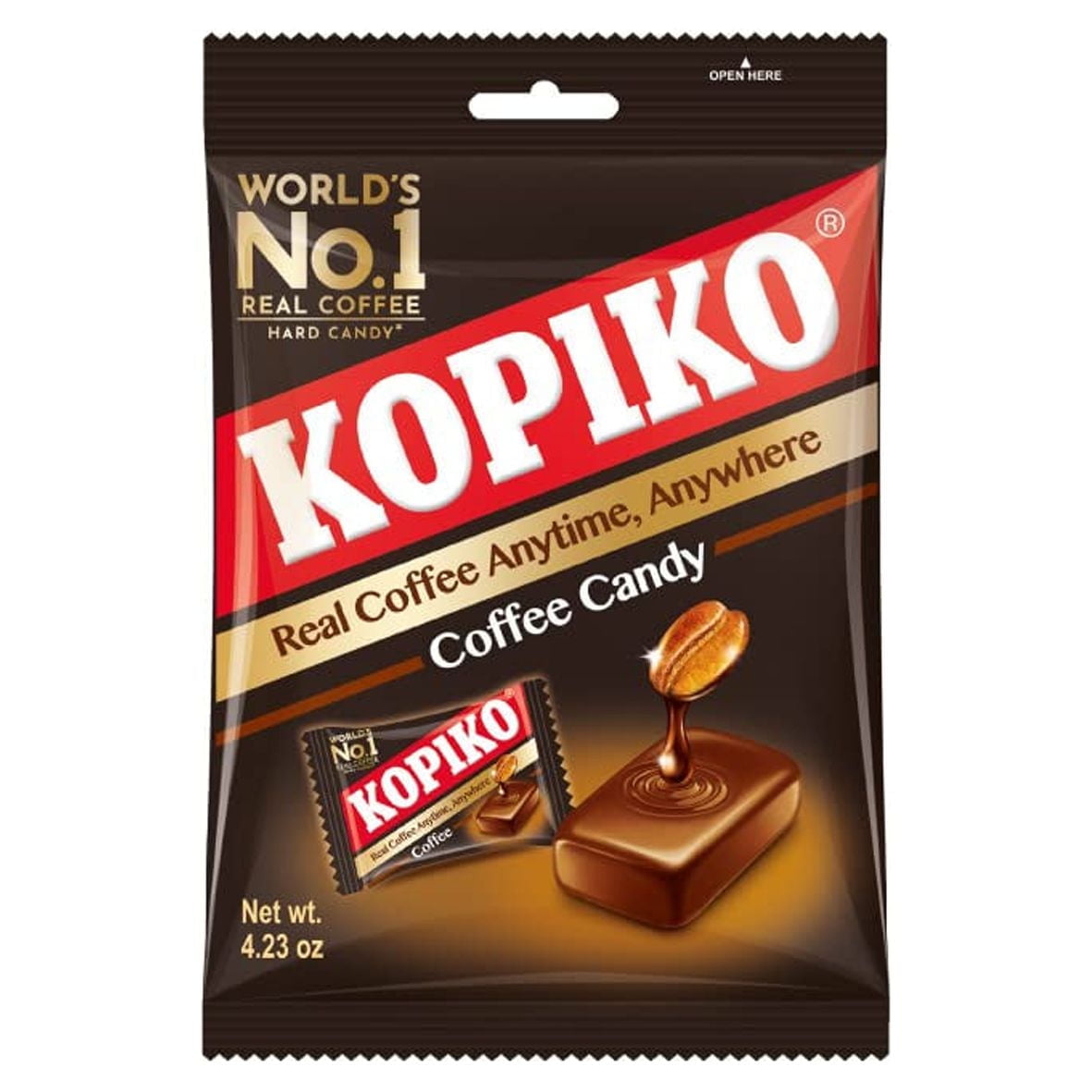 Kopiko Coffee Candy, Made with Indonesiaâ€™s Coffee Beans, Contains ...