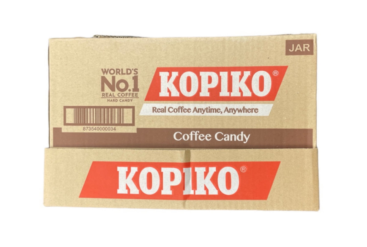 Kopiko Real Coffee Candy in 28.2oz Jar, Pack of 6 - Original Flavor, Perfect for Office ...