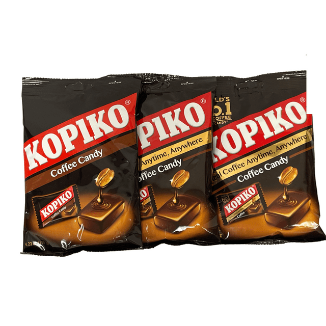 Kopiko Coffee Candy - World's #1 Selling, Set of 3 Bags, 4.23oz Each ...