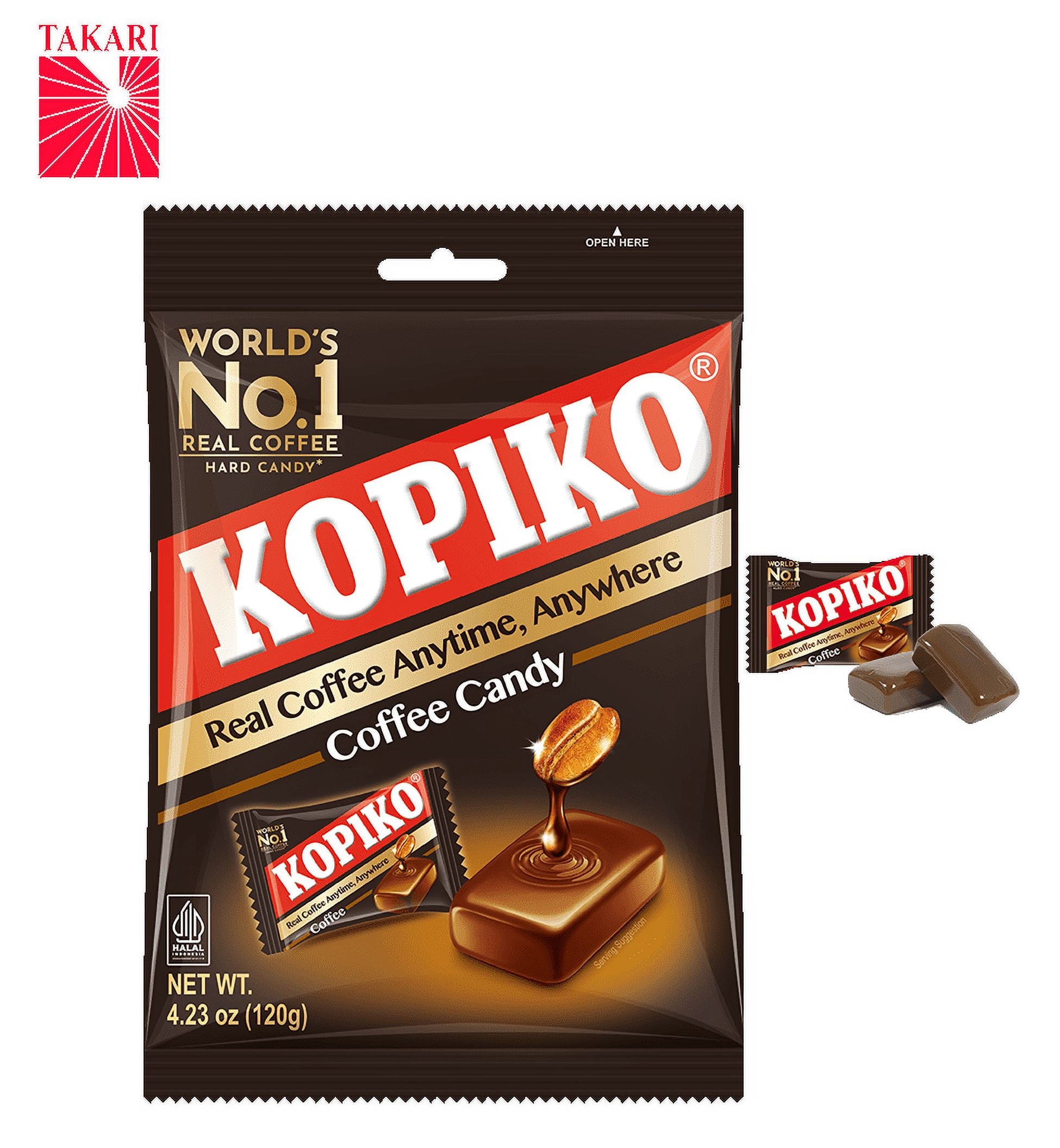 Kopiko Coffee Candy (Takari International, Inc. )- 1 display box of 12 ...