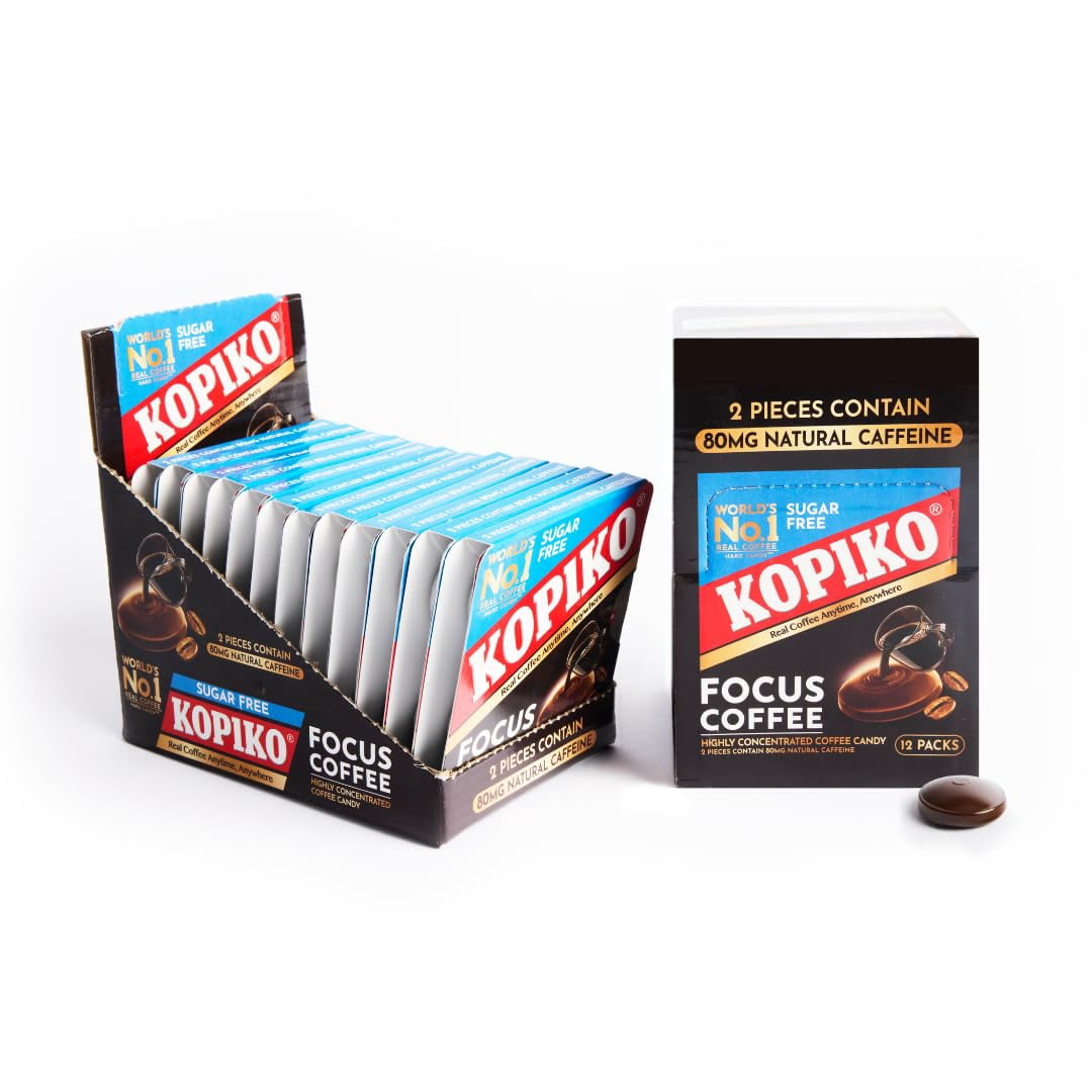 Kopiko Focus Coffee Candy BCF26 - Have 80mg Caffeine per 2 Pieces for ...