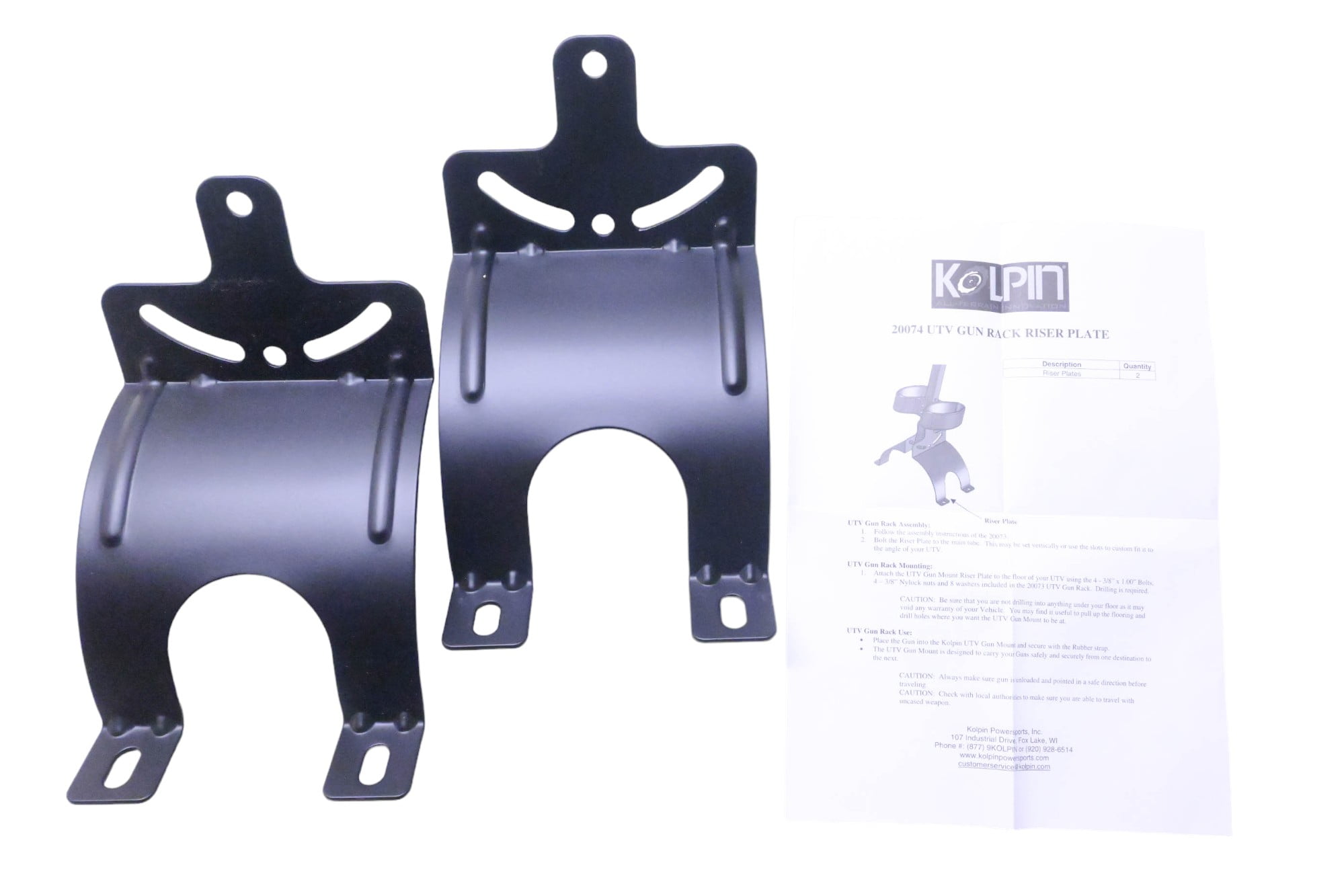 Koplin 20074 Gun Rack Riser Plate NOS - Walmart.com
