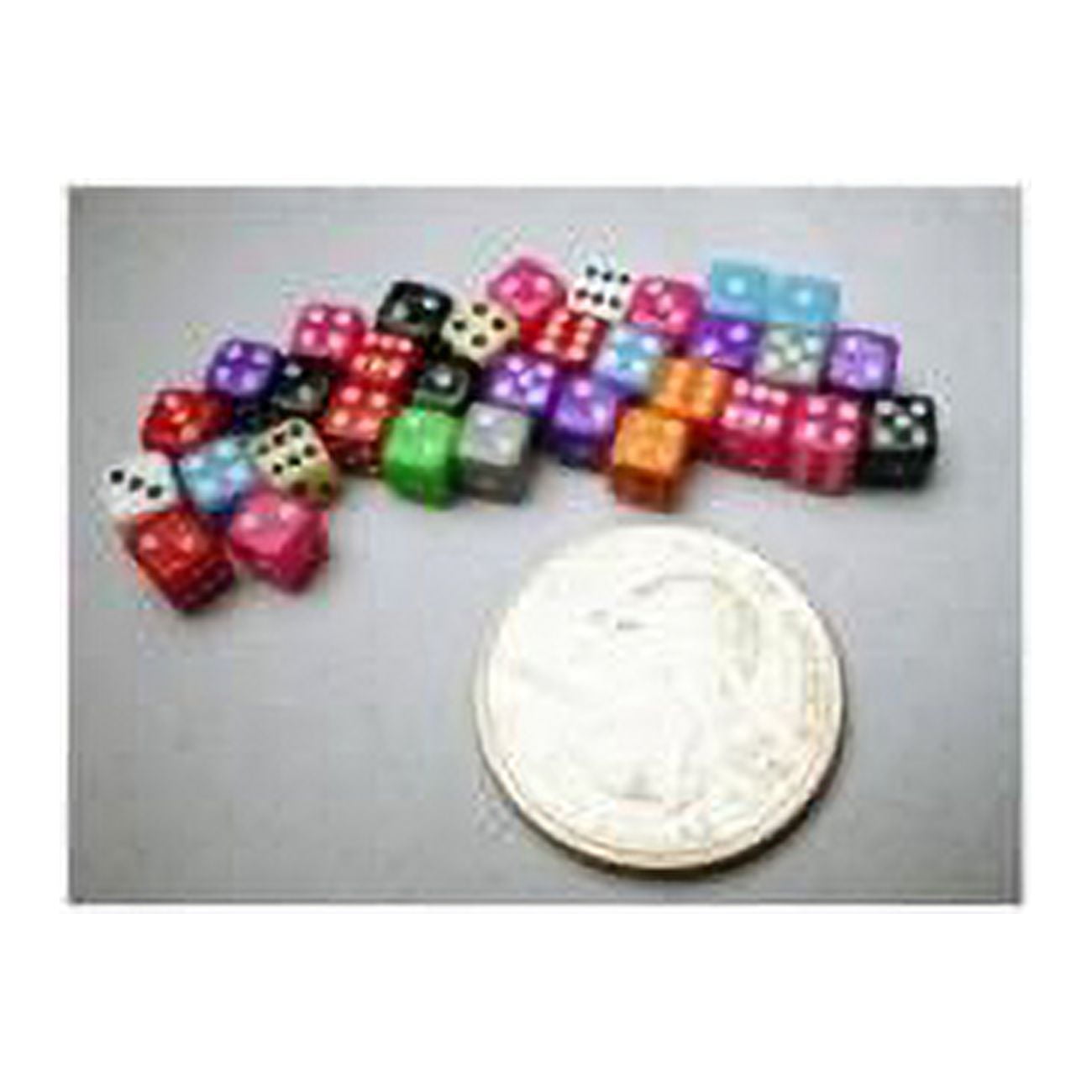 5mm Dice- Little Guys in Tube - Walmart.com