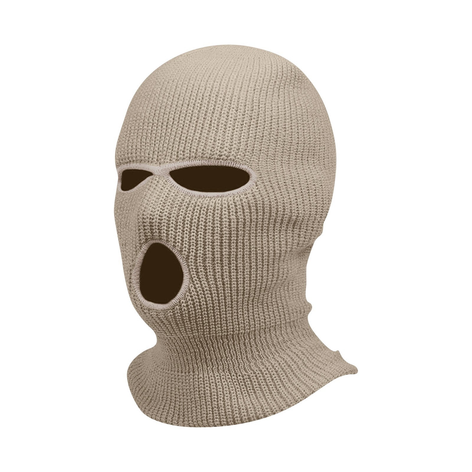Kopltyrfg 3-Hole Knit Sew Acrylic Outdoor Full Face Cover Thermal ...
