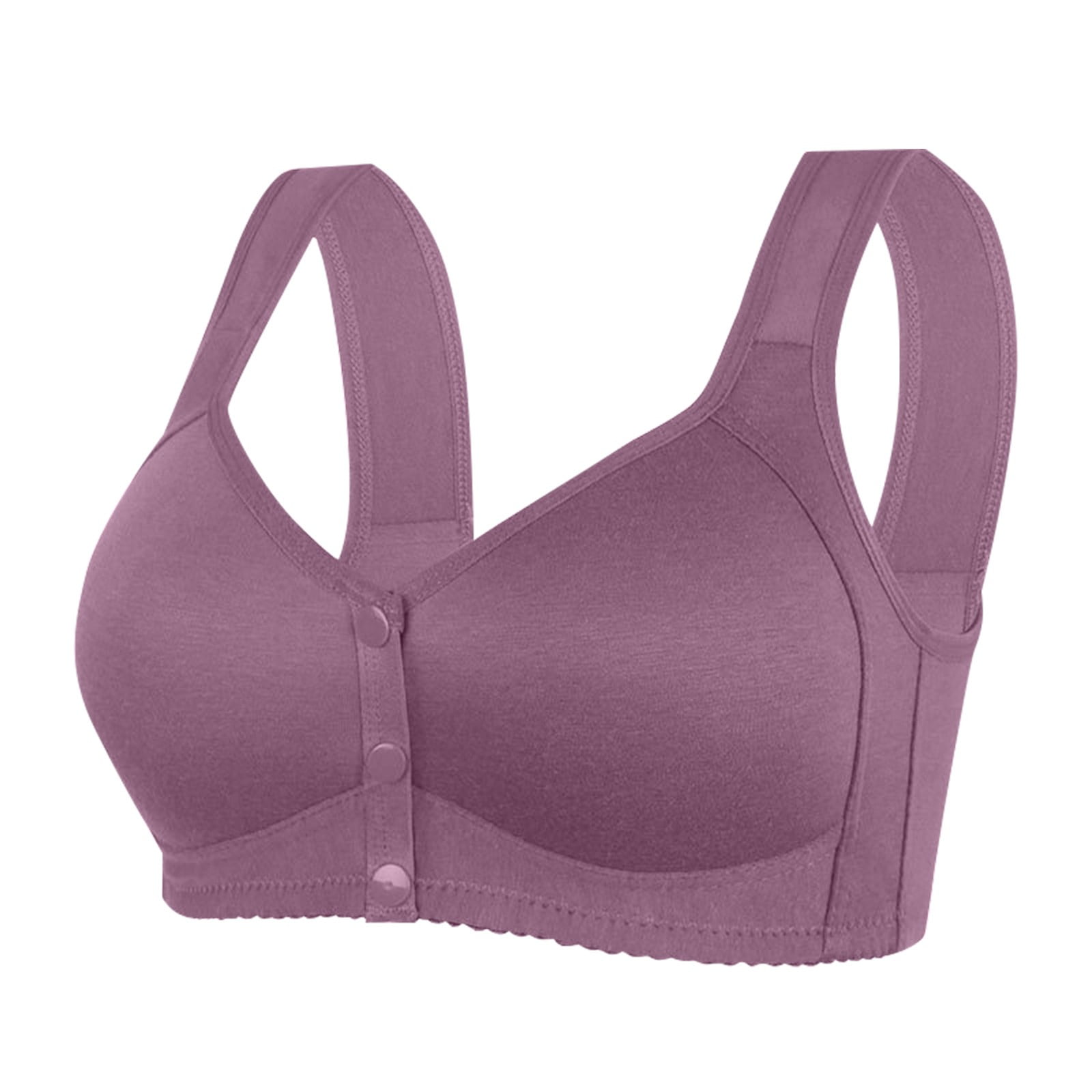 Kopltyrfg Bra for Seniors, Front Closure Bras, Front Snaps Bras for ...
