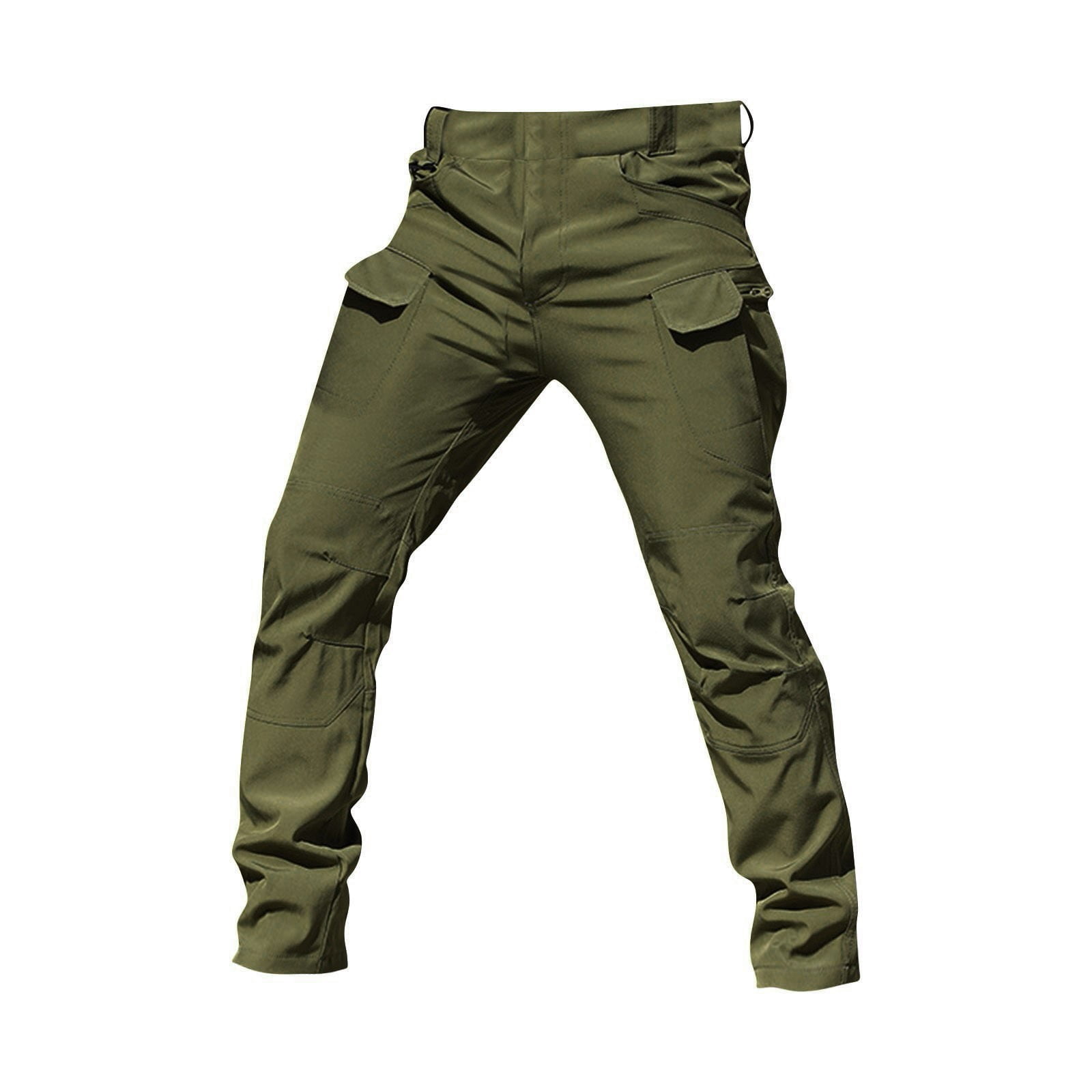 Kopltyrfg Tactical Pants for Men Elastic Waterpoof Lightweight Rip Stop ...