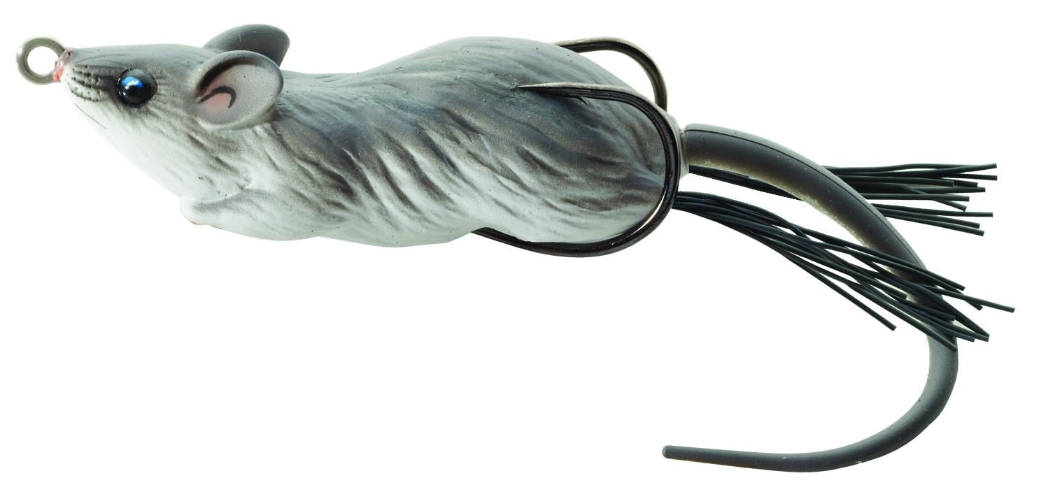 Koppers Floating Mouse Lure, 3-Inch, Grey/White Multi-Colored - Walmart.com