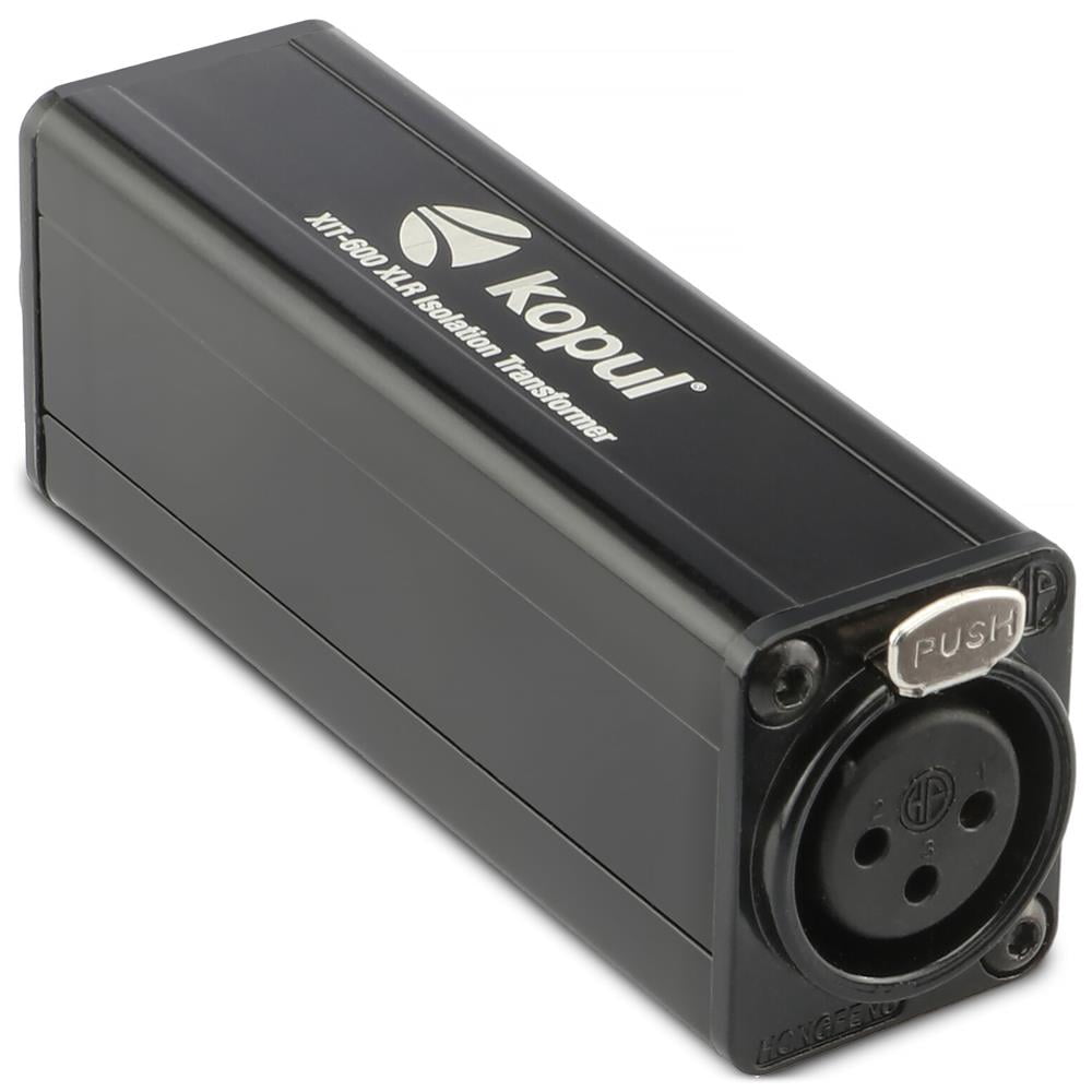 Kopul XLR Single-Channel Passive Isolation Transformer – Eliminates ...