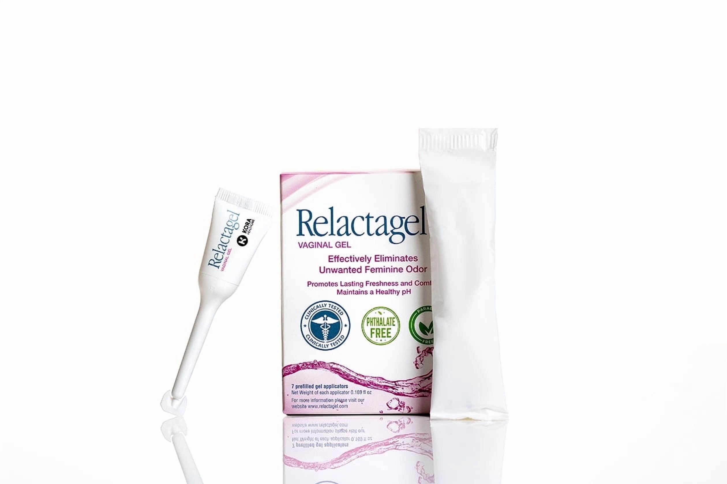 Relactagel Vaginal Gel, Eliminates Feminine Order, 7 Prefilled Gel ...
