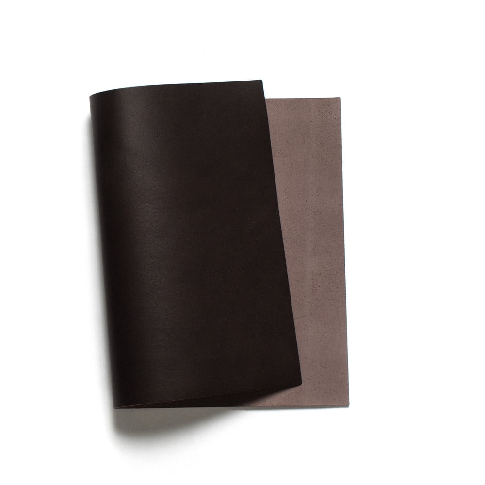 Korba Buffalo Calf, Burnishable Veg Tanned Panels, Dark Brown - Walmart.com