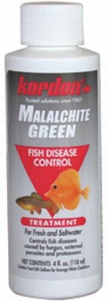 Kordon Malachite Green Fish Disease Control Fresh & Saltwater 4oz (6 ...