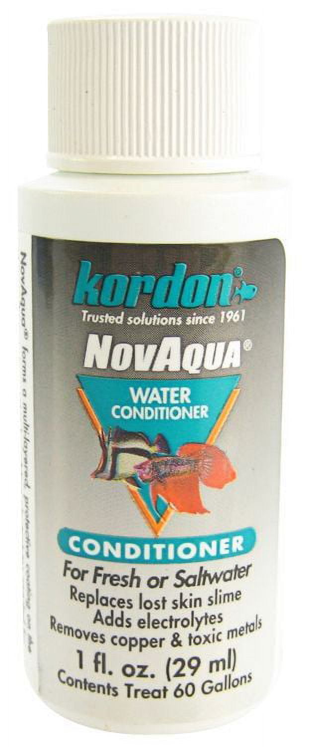 Kordon NovAqua Water Conditioner [Aquarium, Ammonia Removers] 1 oz ...