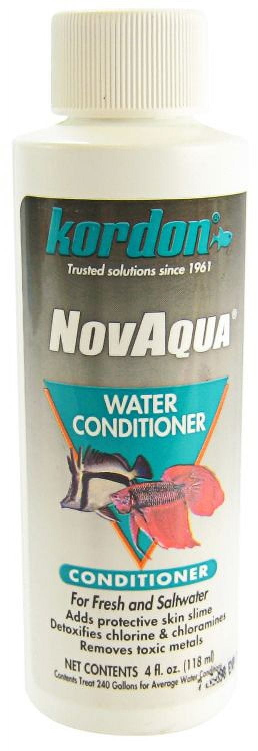 Kordon NovAqua Water Conditioner for Freshwater and Saltwater Aquariums ...
