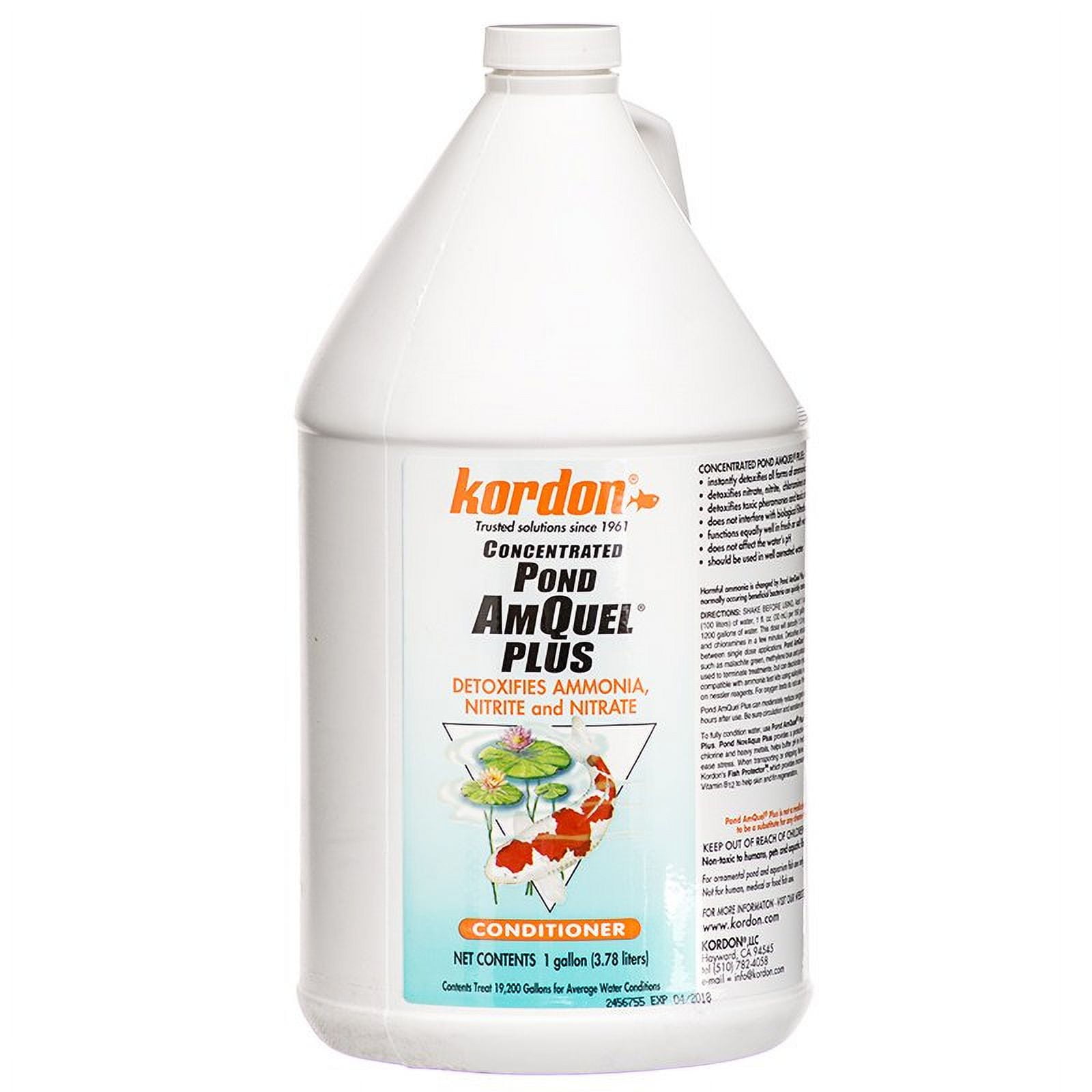 Kordon Concentrated Pond AmQuel + - 1 Gallon - Walmart.com