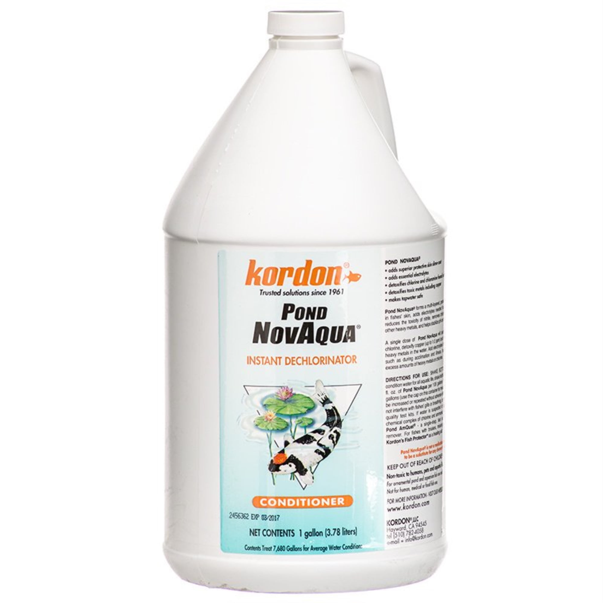 Kordon Pond NovAqua Instant Dechlorinator Water Conditioner - Walmart.com