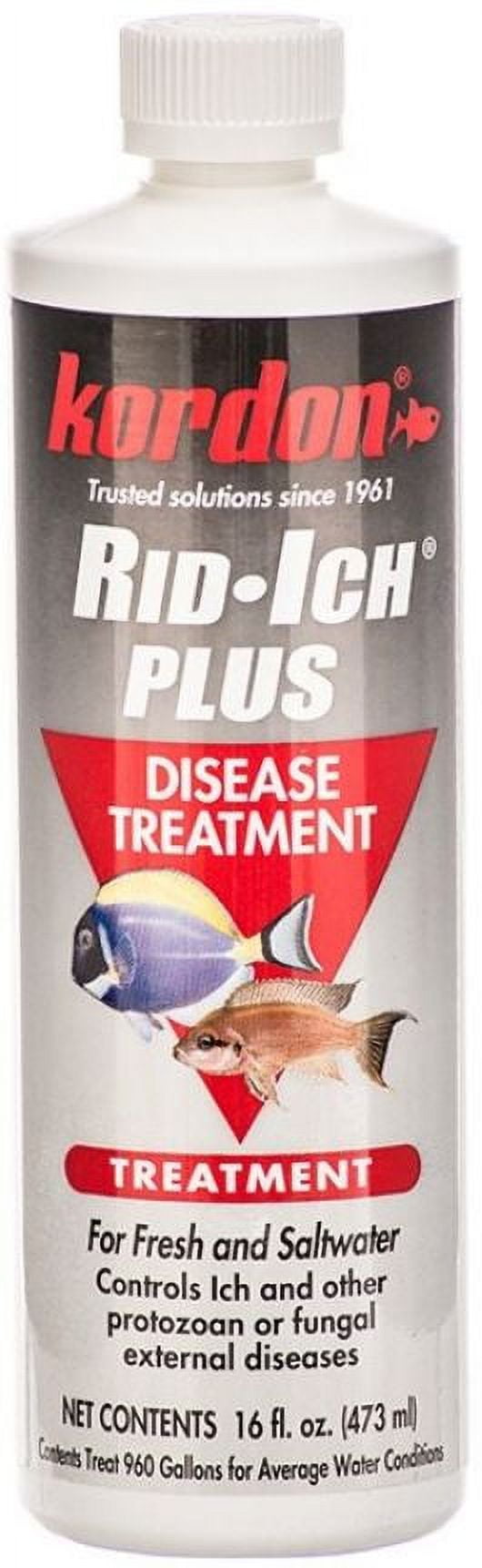 Kordon Rid-Ich + Disease Treatment [Aquarium, Medications FW & SW] 16 ...