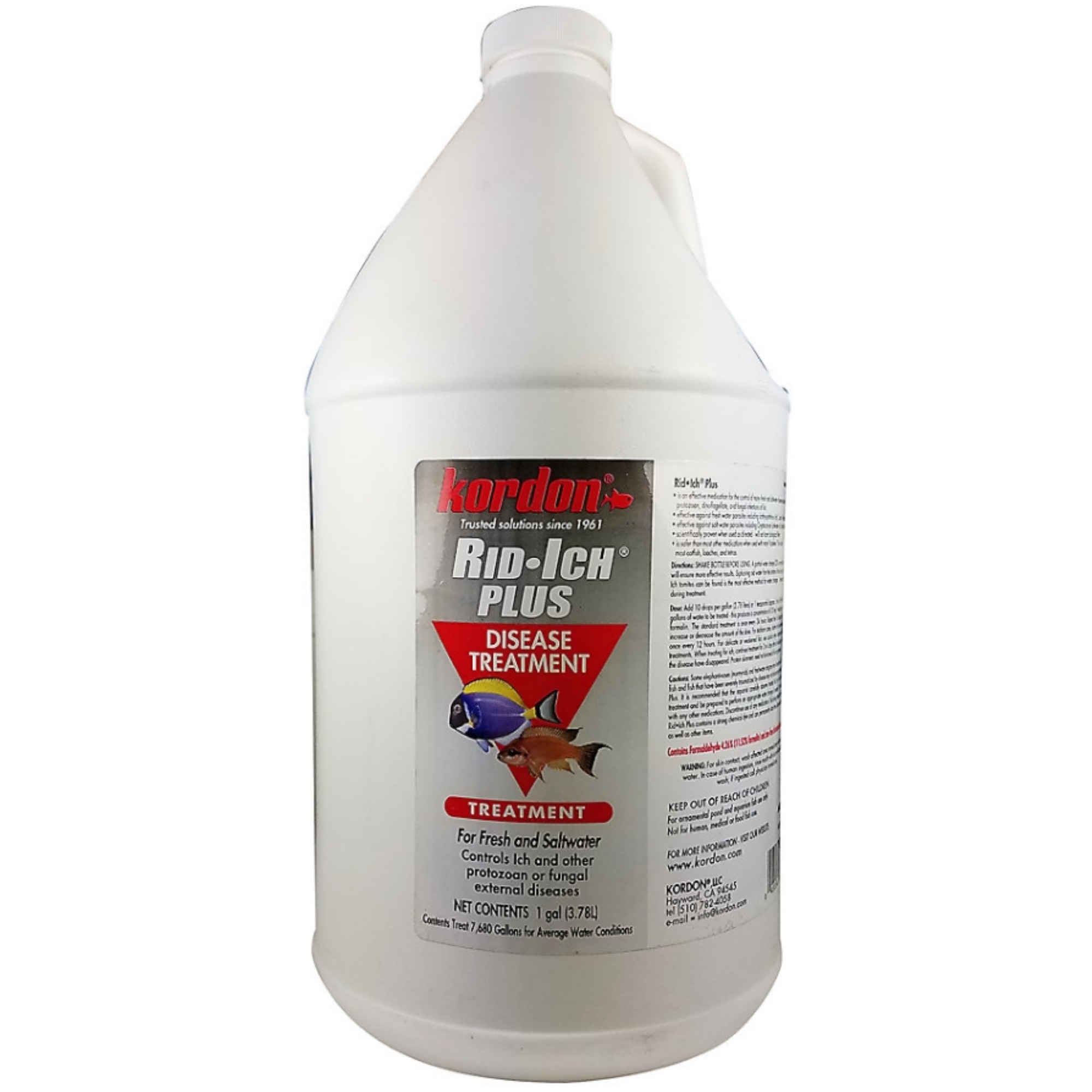 Kordon Rid-Ich Plus Aquarium Fish Disease Treatment - Walmart.com