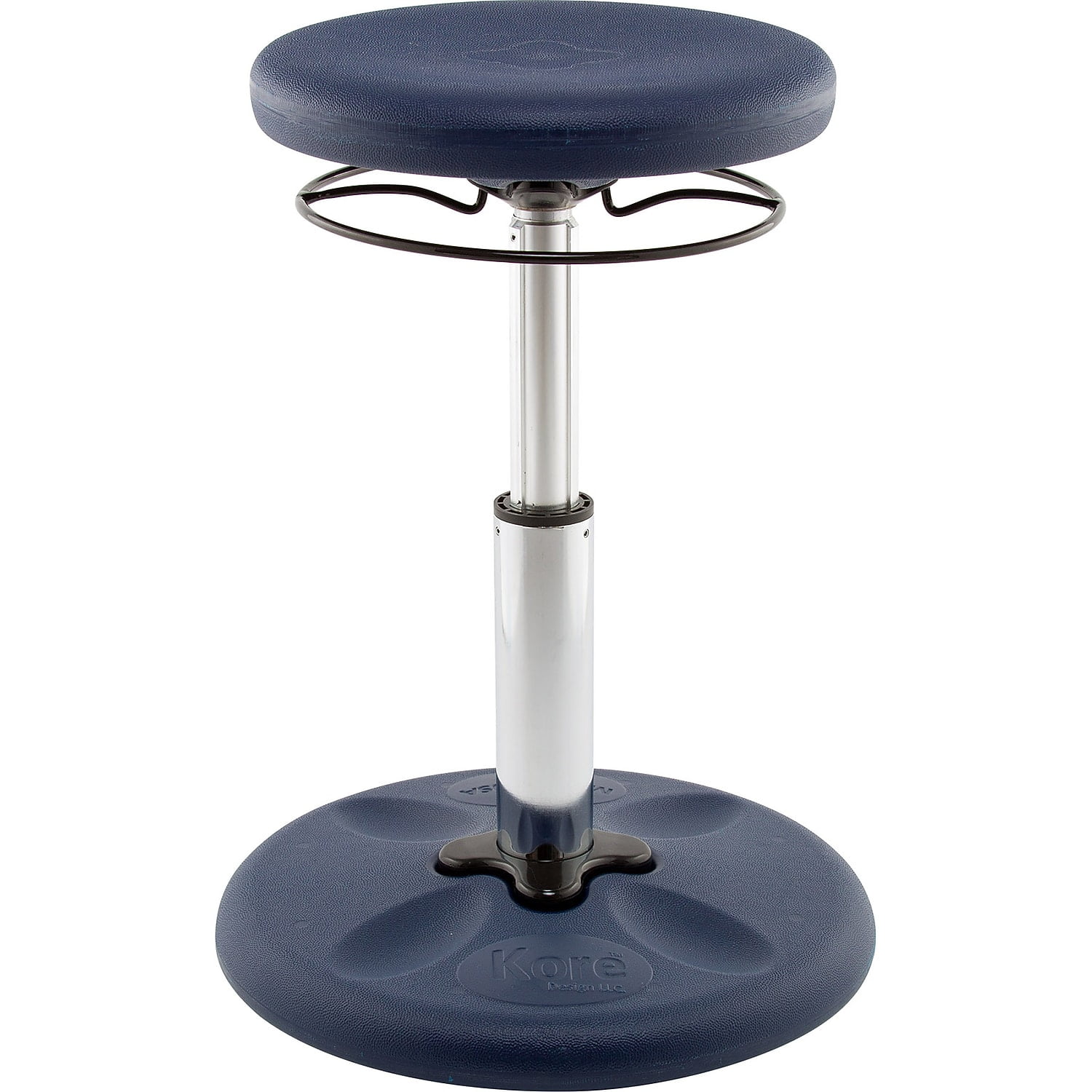 Kore Design Kids Adjustable Standard Wobble Chair 14" to 19" Dark Blue ...