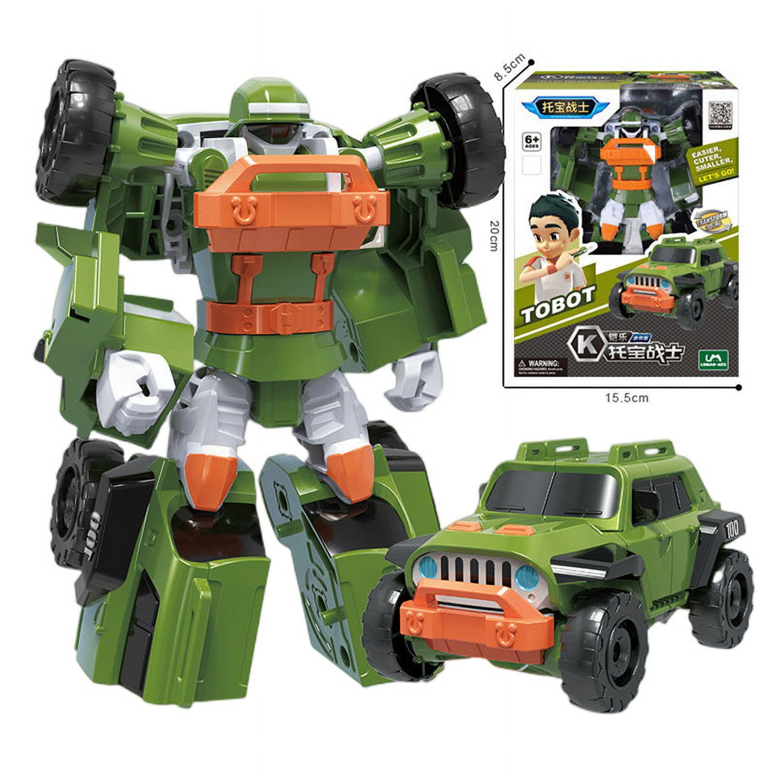 Korea Anime Brothers Transformation Robot Toys Cartoon Deformation Car ...