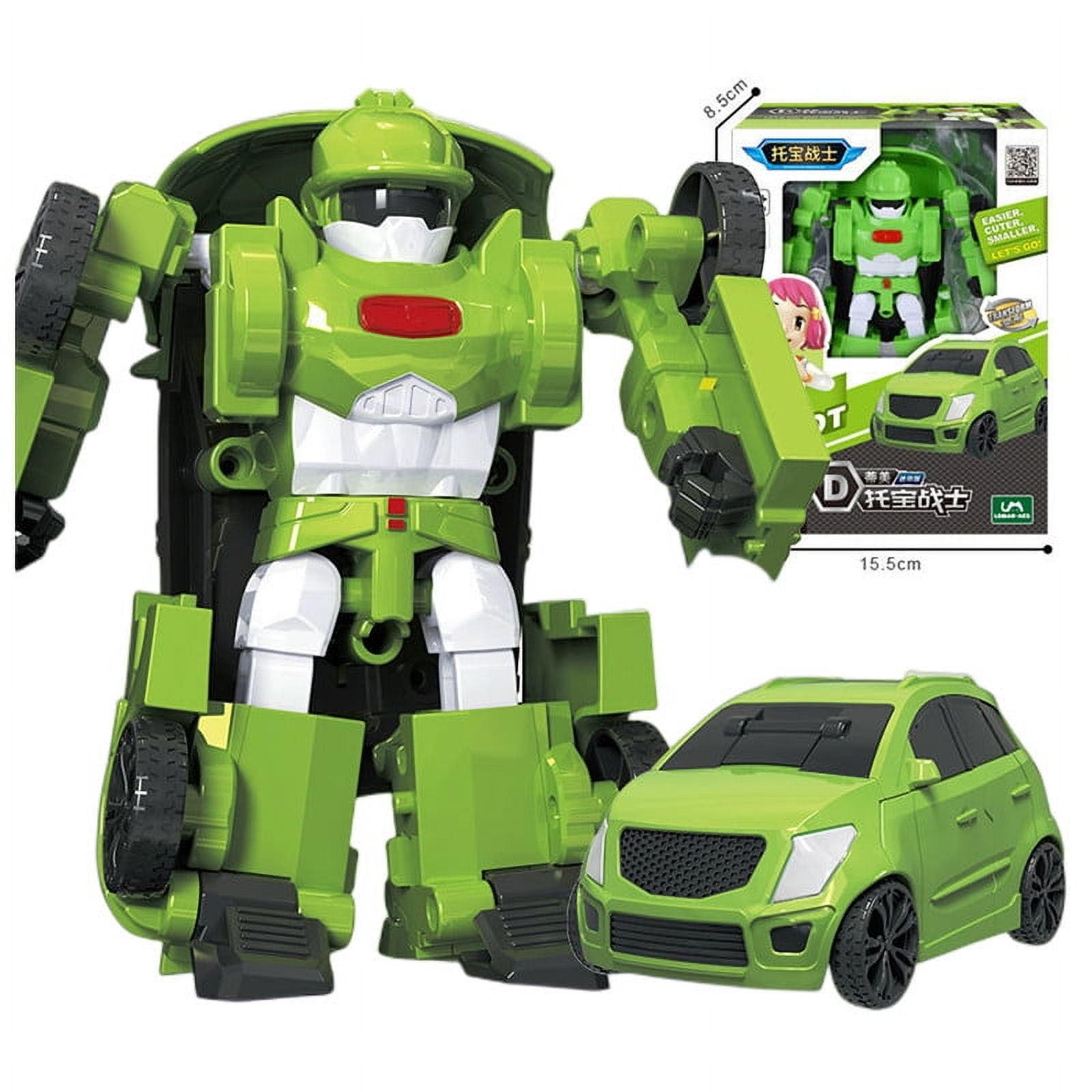 Korea Anime Brothers Transformation Robot Toys Cartoon Deformation Car ...