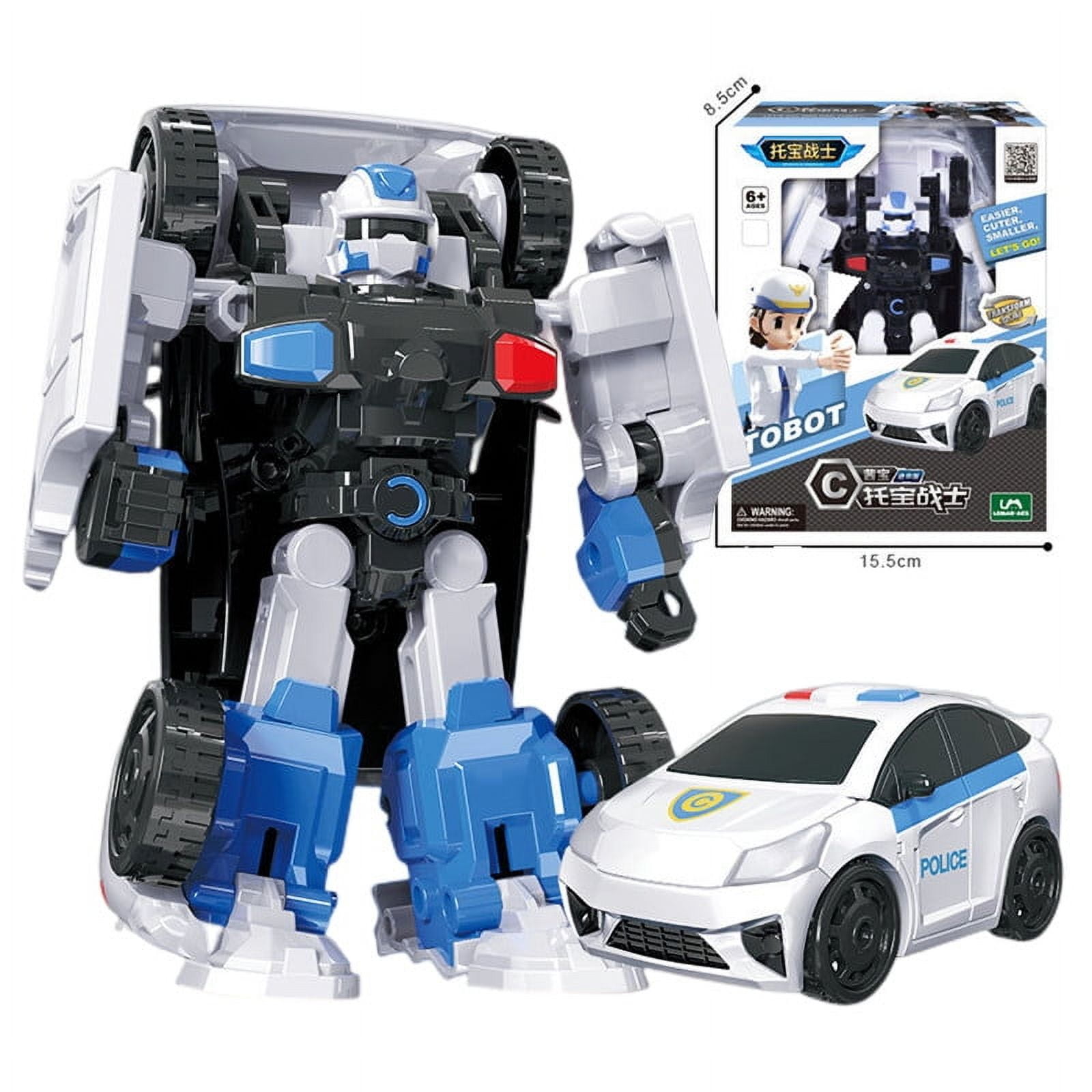 Korea Anime Brothers Transformation Robot Toys Cartoon Deformation Car ...