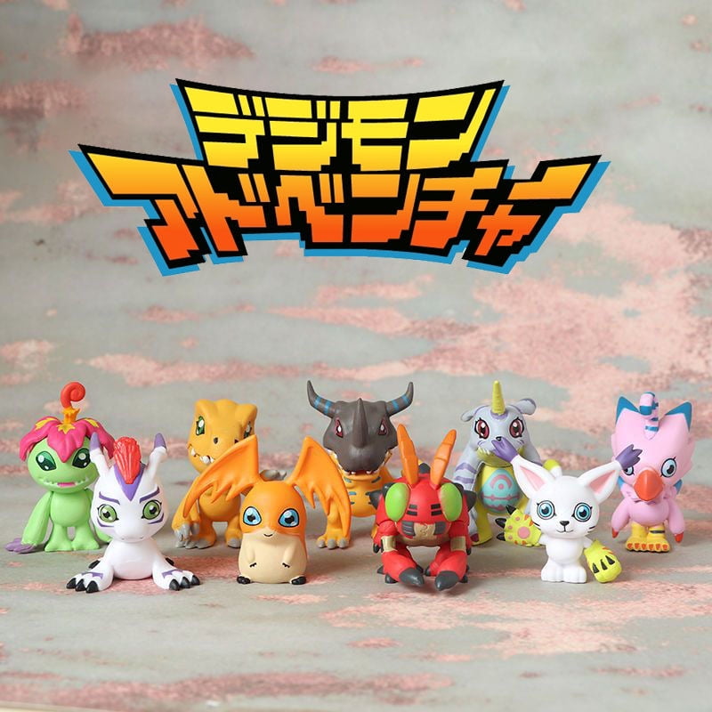 9pcs/set Digimon Digimon Adventure Anime Figure Model PVC Collection ...