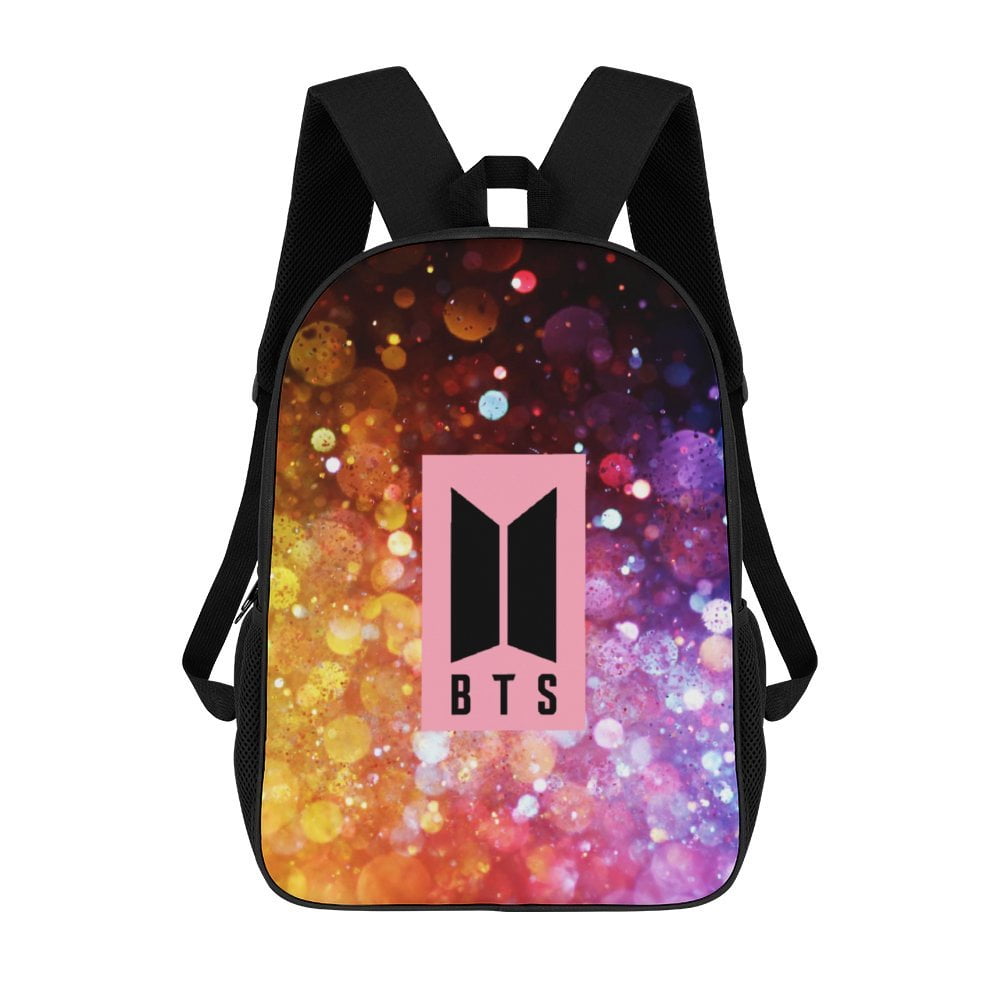 Korea BTS Unisex, Leisure Backpack for Adults ,17 Inch Backpack, Large ...