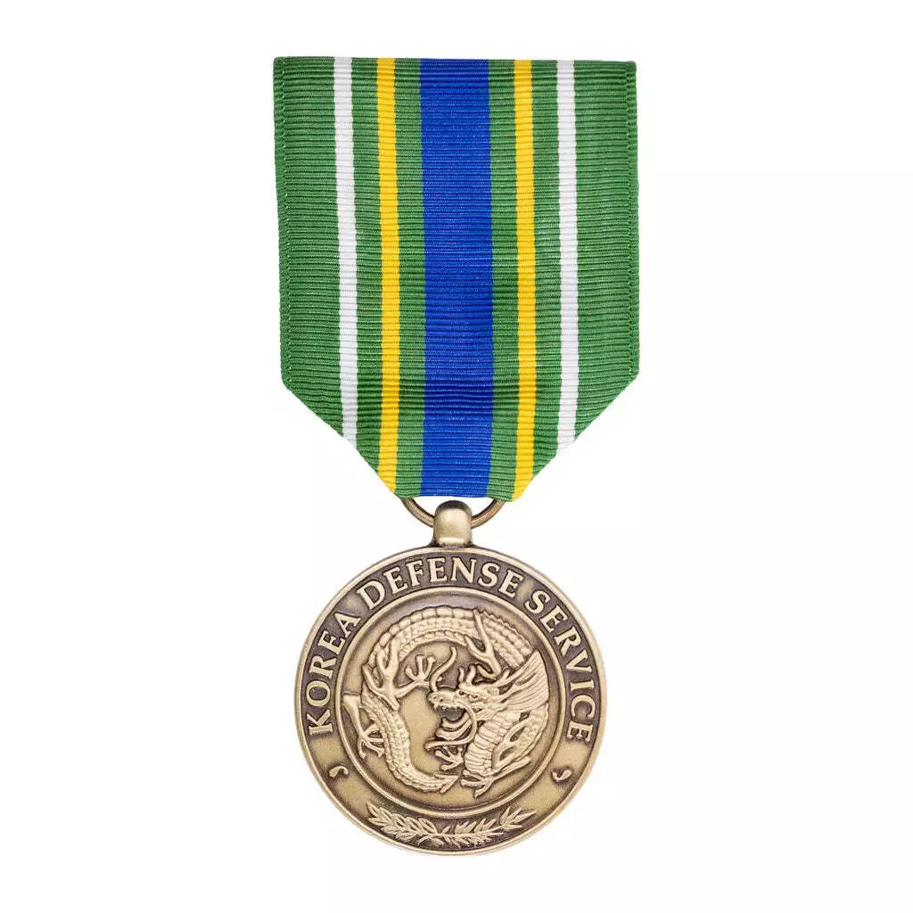 Korea Defense Service KDS 1976 Award U.S. Genuine Full Size Medal ...