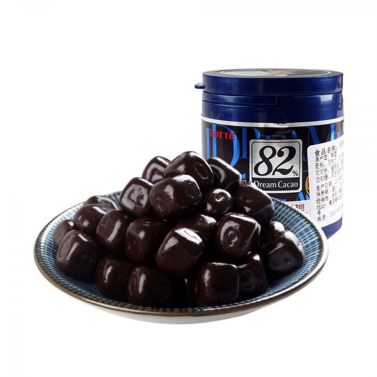 Korean Lotte 82% Dark Chocolate 86g - Imported Sweets from Korea, Groceries - Walmart.com