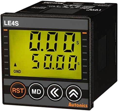Korea LE4S Compact Digital Timer, W48×H48mm, Backlight ON/OFF, Wide ...