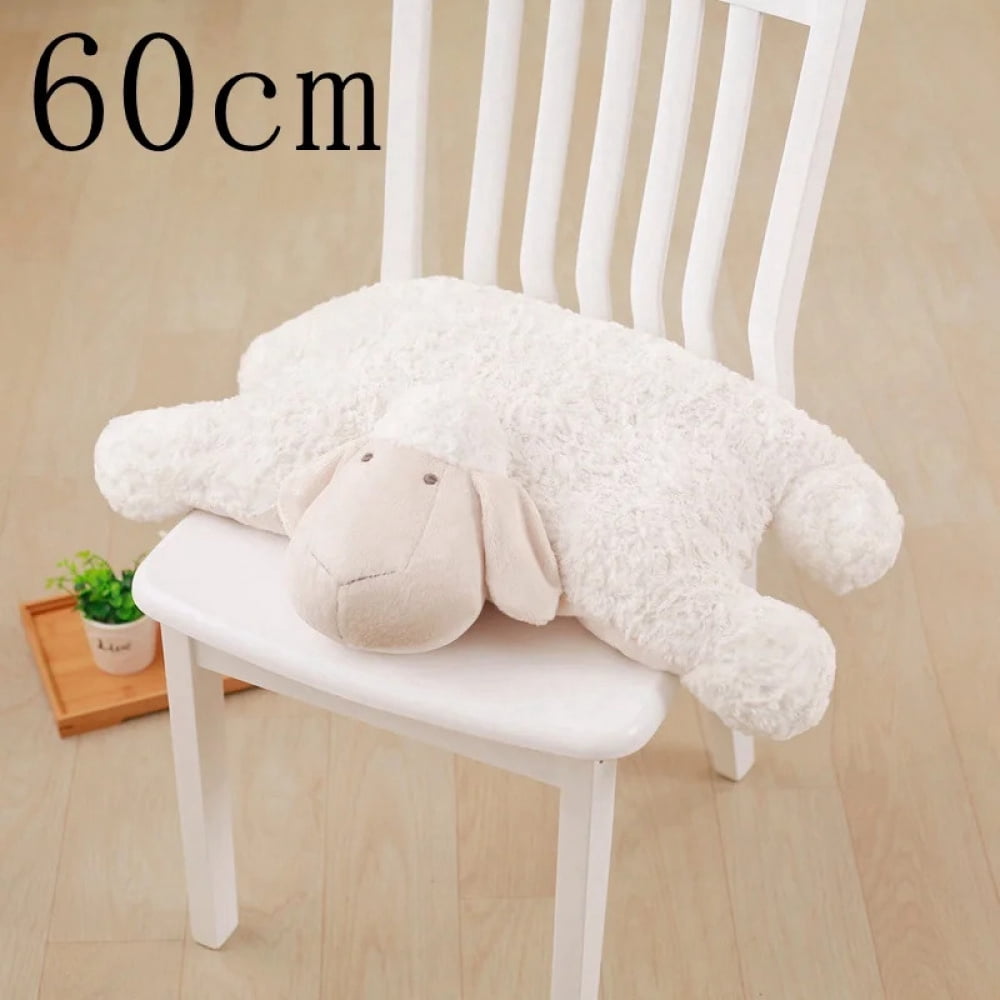 Korea Lamb Folding Plush Pillow Soft Stuffed Animal Simulation Sheep ...