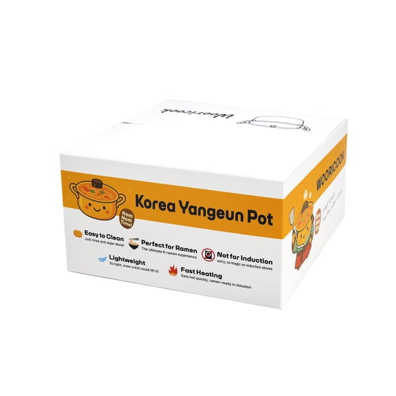 Korea Noodle Pot Hot Shin Ramyun Aluminum Pot 6.3"(16cm) Traditional ...