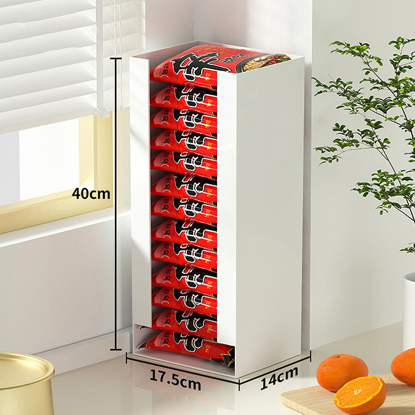 Korea Ramen Storage Box Kitchen Instant Noodle Cup Tissue Storage Bins ...