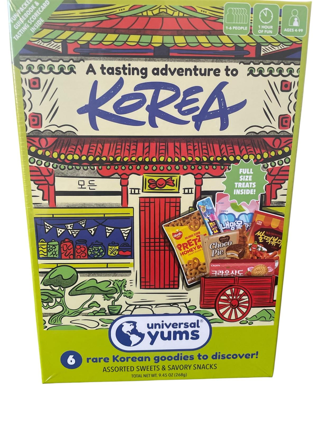 Korea Tasting Adventure Box- Assorted Sweets & Savory Snacks - Walmart.com
