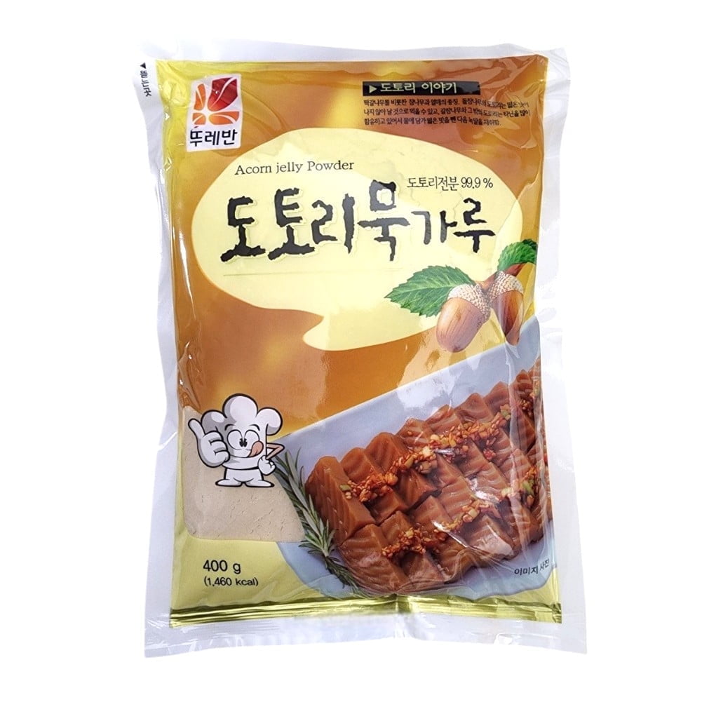 Korean Acorn Starch Acorn Powder Acorn Jelly Powder 400g Traditional ...