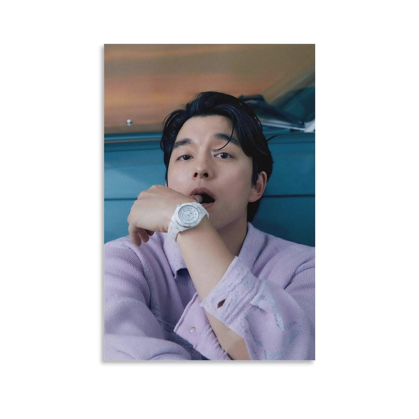 Korean Actor Gong Yoo Hallyu Handsome Art Poster (12) Painting On ...