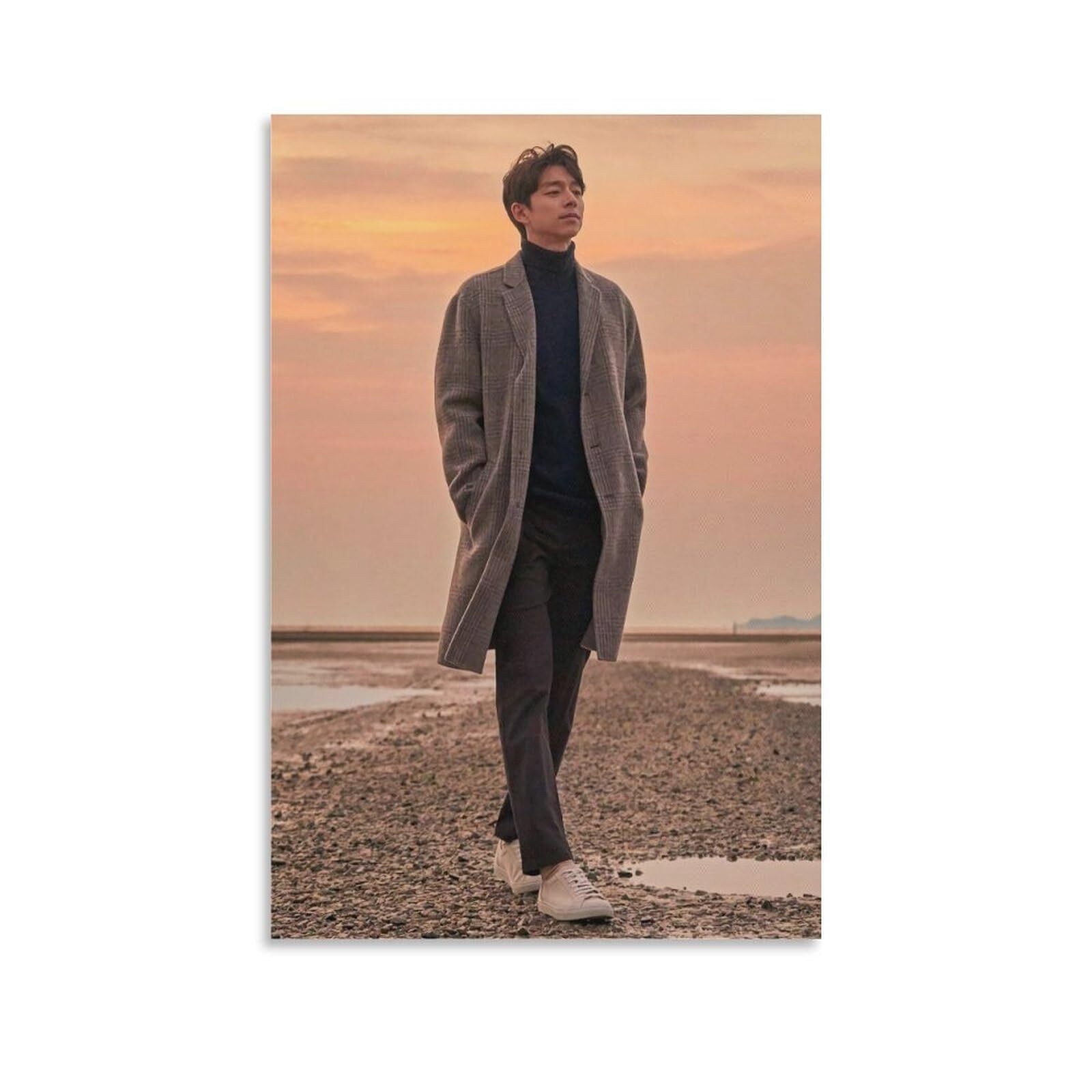 Korean Actor Gong Yoo Hallyu Handsome Art Poster (15) Painting On ...